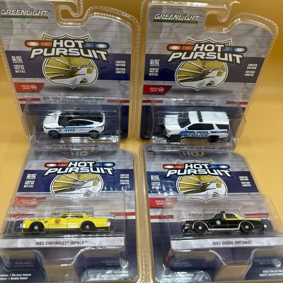 Toys | Greenlight Diecast Vehicles Lot Of 4 Law Enforcement Police Cars ...